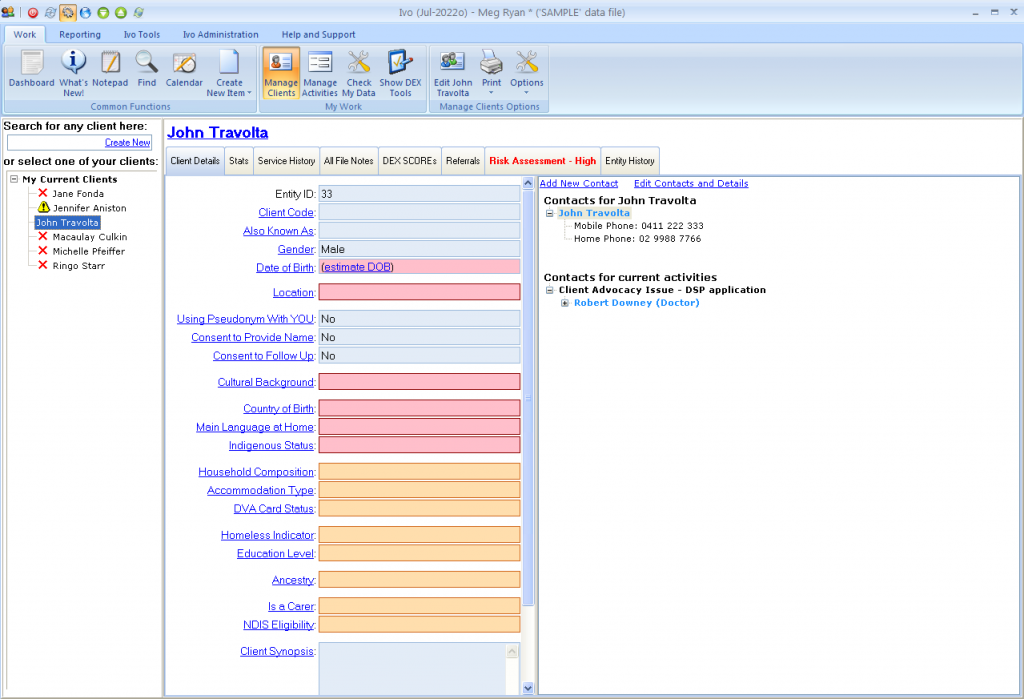 Ivo - Flexible and Easily Customised Organisation, Client, and Service ...